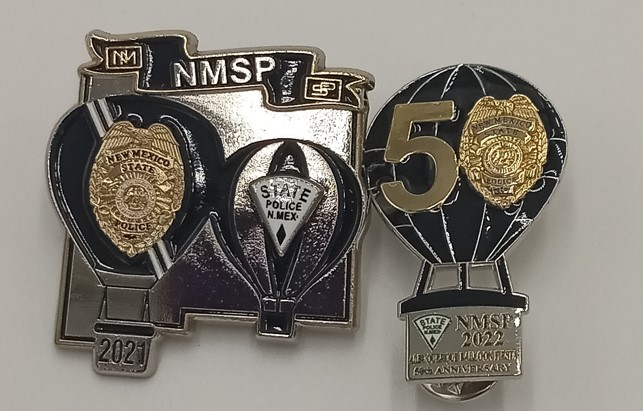 NMSP Balloon Fiesta Pins - New Mexico State Police Association